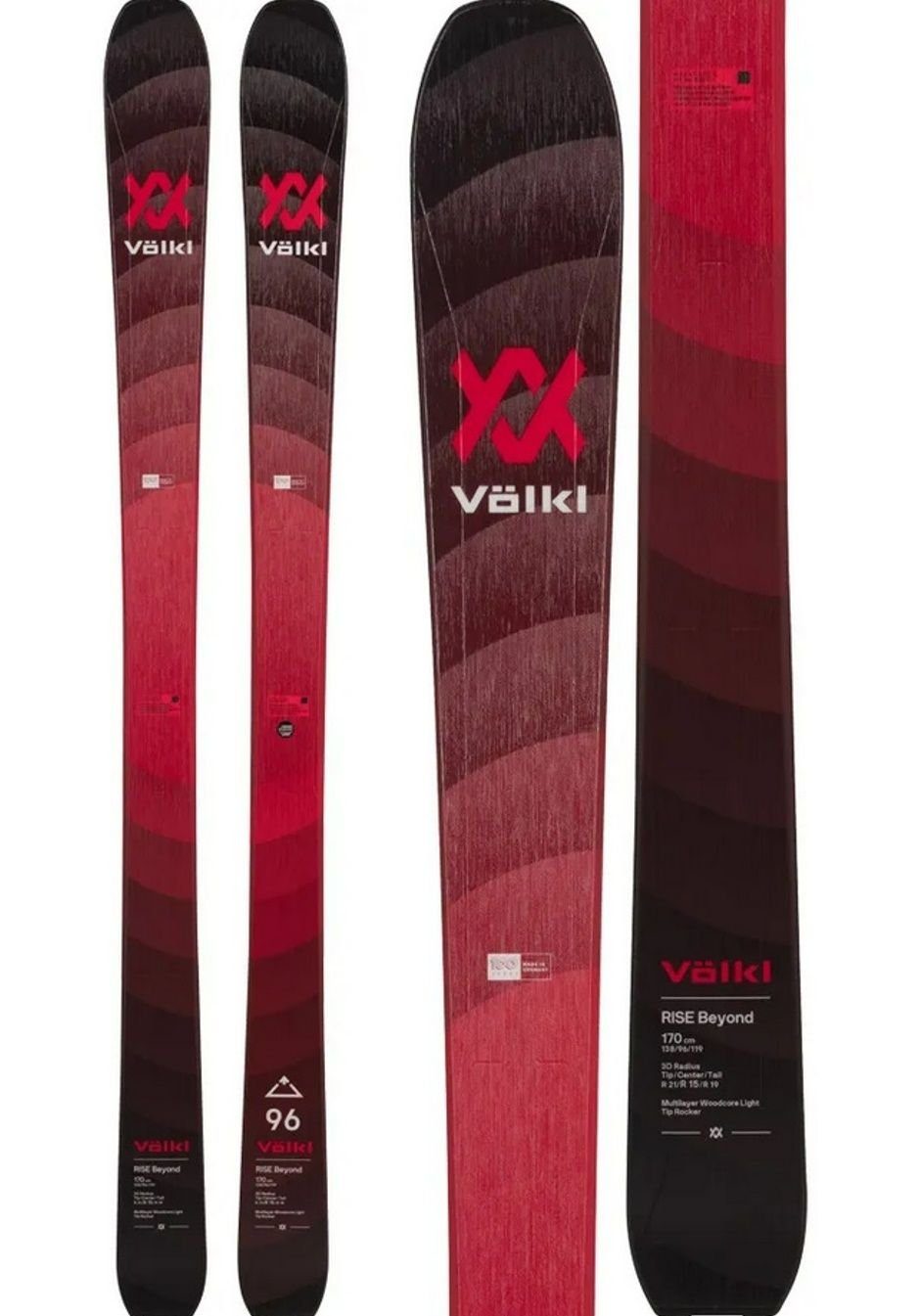 Völkl Tourenski, Völkl Ski RISE BEYOND 96´23