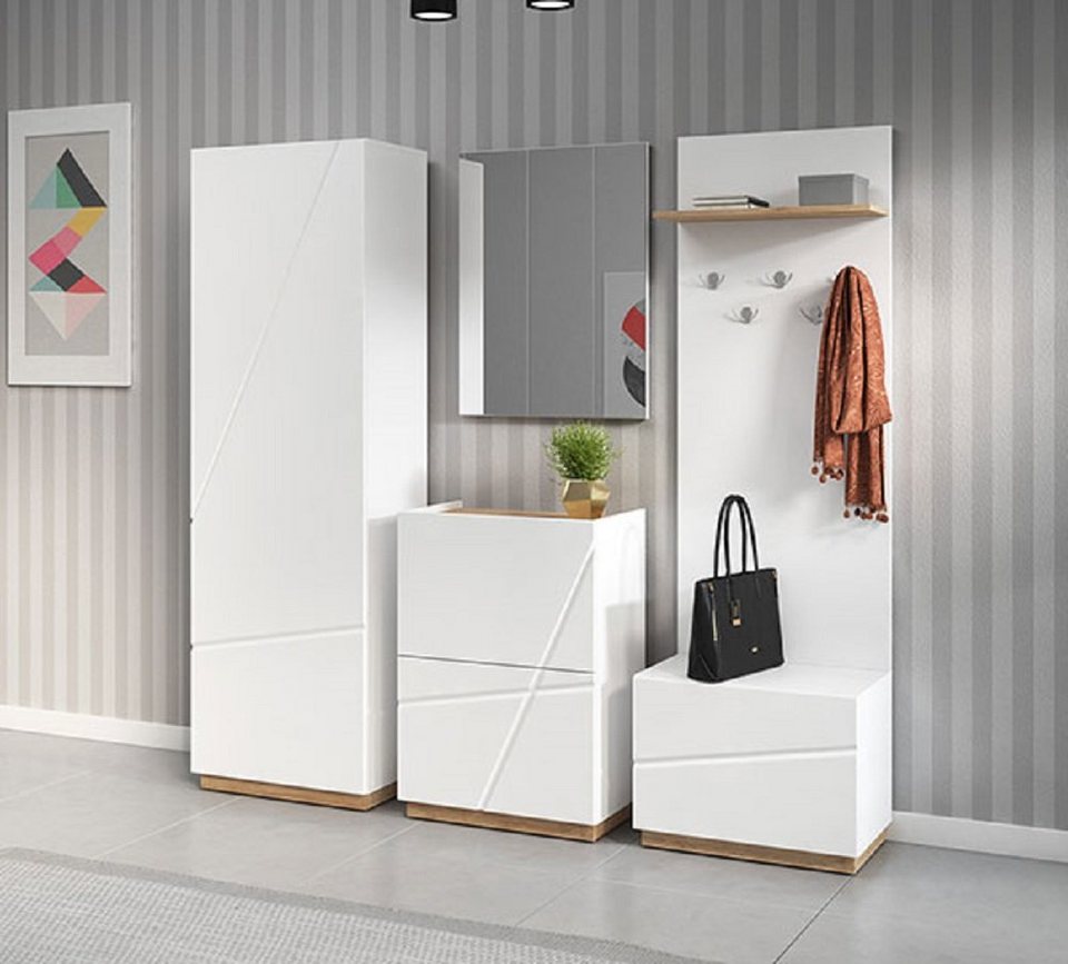 Feldmann Wohnen Garderoben Set Futura Set 1 Stauraumschrank 1