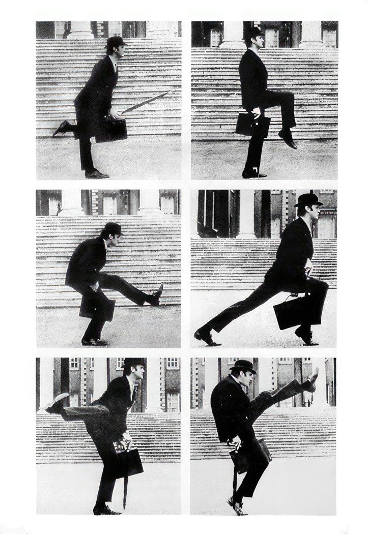 Close Up Poster Monty Python Silly Walks Poster 49 x 69 cm, Print