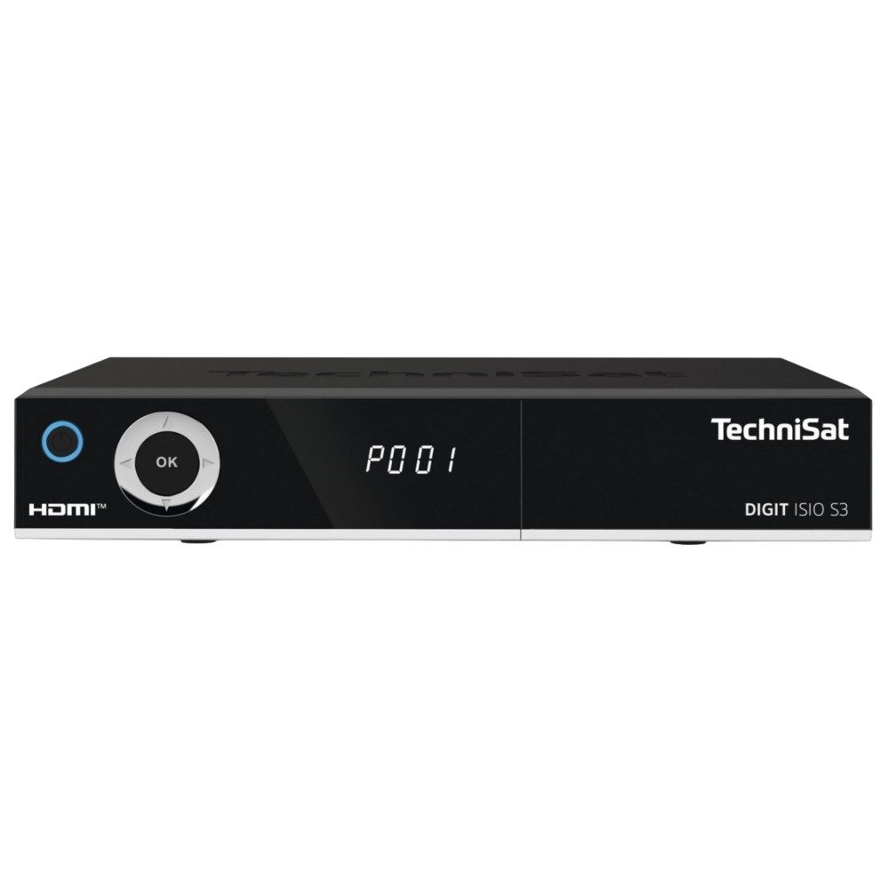 TechniSat Digit Isio S3 - HD Sat-Receiver - schwarz SAT-Receiver ...