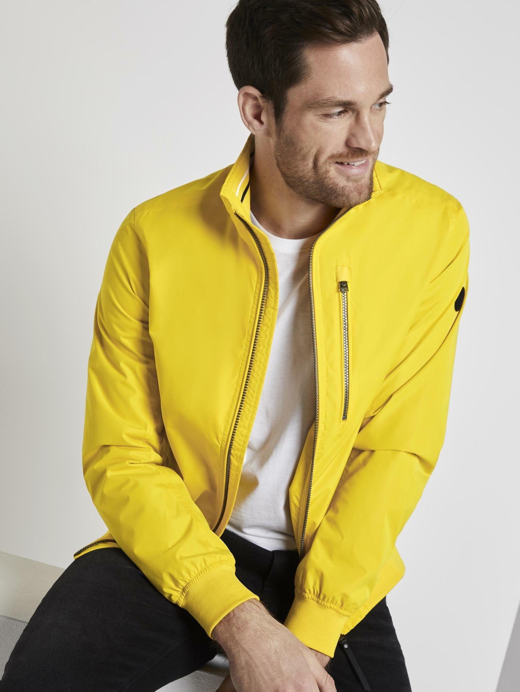 Tom Tailor Blouson Blouson Jacke Langärmlig Mit Stehkragen Und