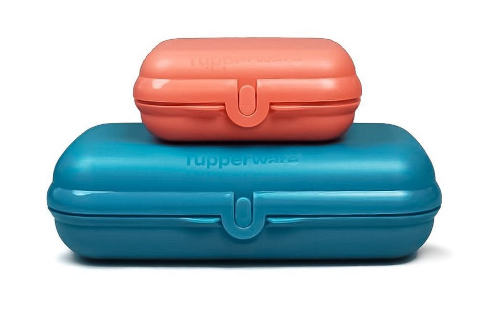Tupperware Lunchbox Tupperware To Go Maxi Twin Türkisgrün Twin Gr