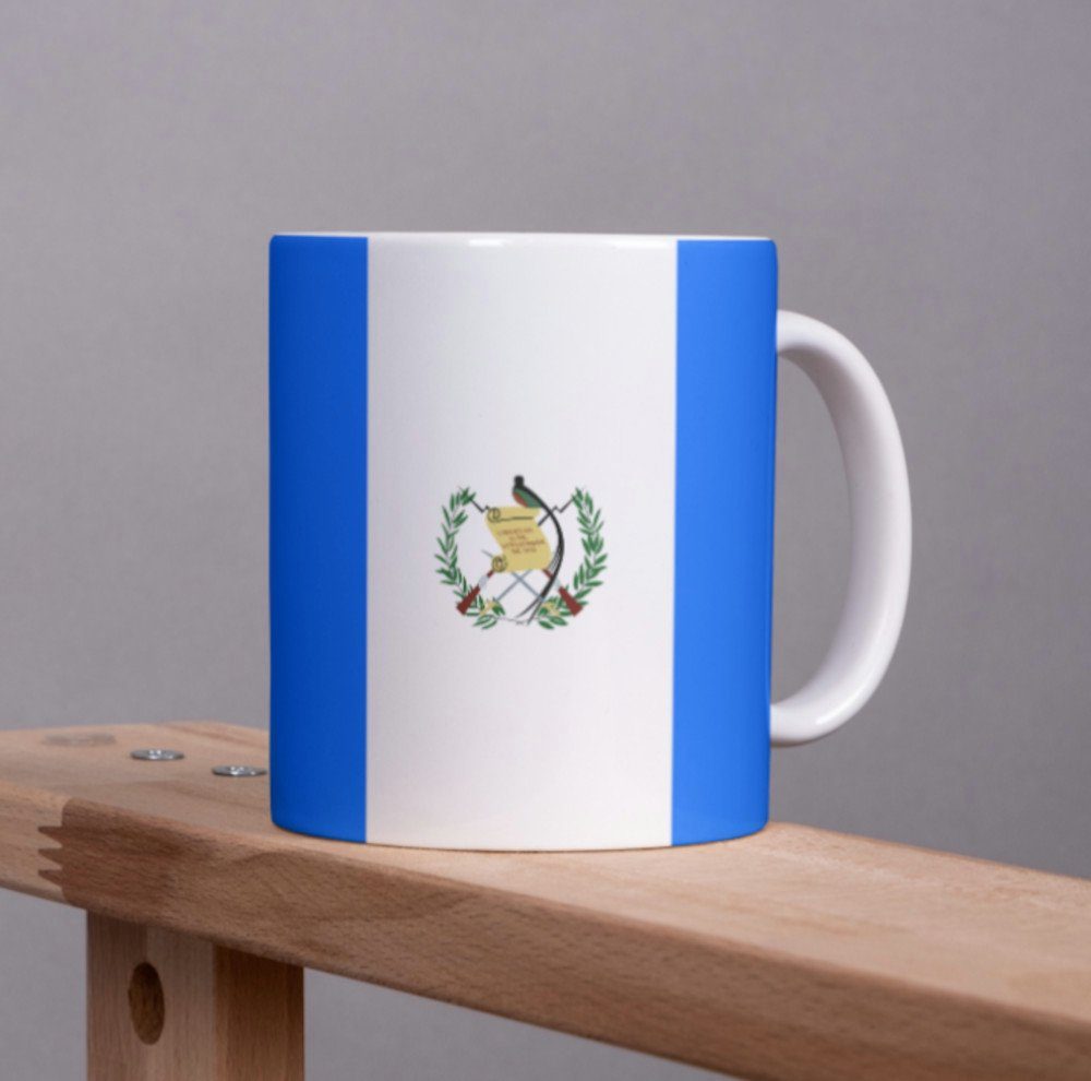 Tinisu Tasse Guatemala Tasse Flagge Pot Kaffeetasse National Becher