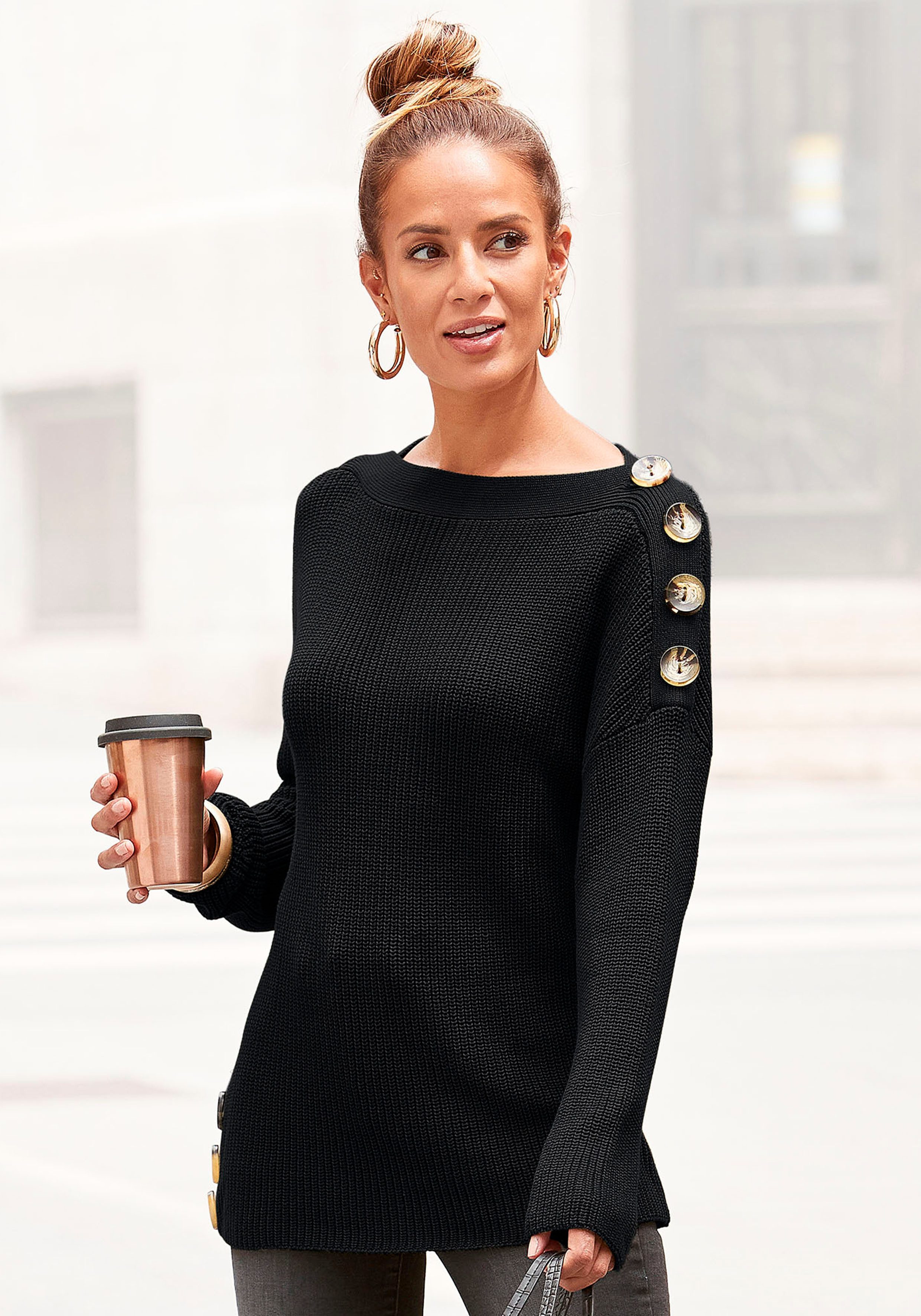 Elegante schwarze Pullover für Damen online kaufen | OTTO