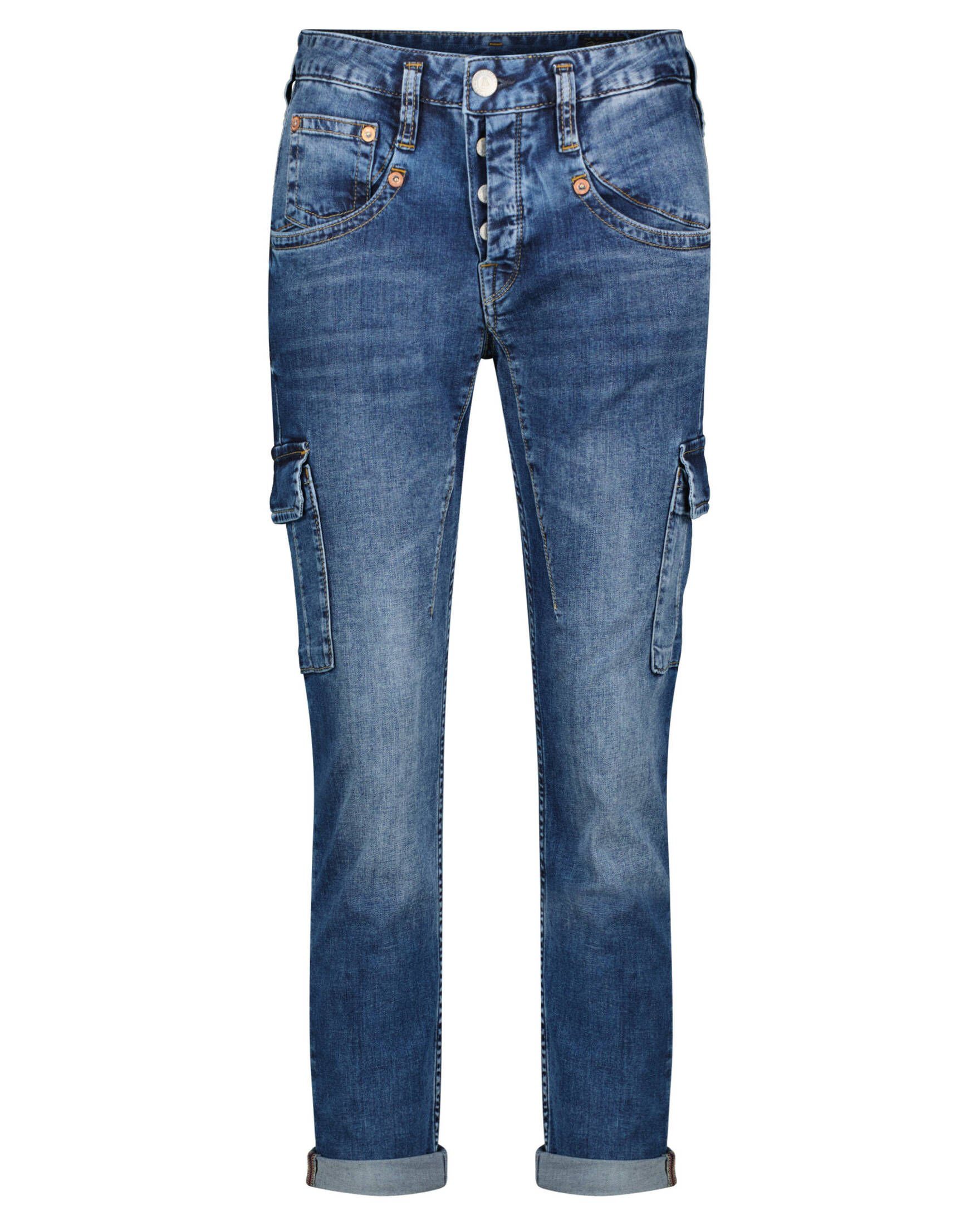 Herrlicher 5-Pocket-Jeans Damen Jeans SHYRA CARGO LIGHT DENIM (1-tlg)
