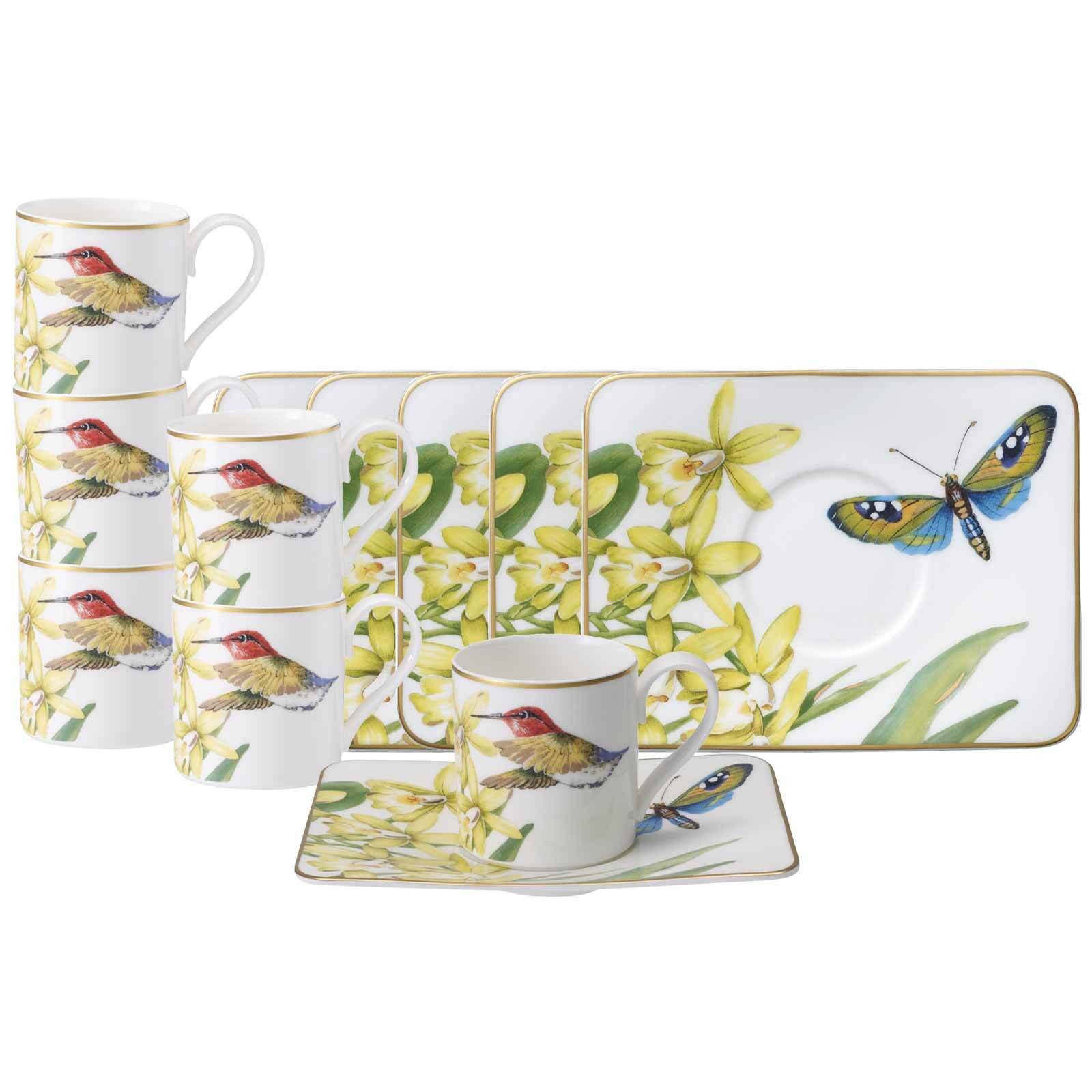 Villeroy And Boch Tasse Amazonia Espressotassen Mit Untertassen 60 Ml