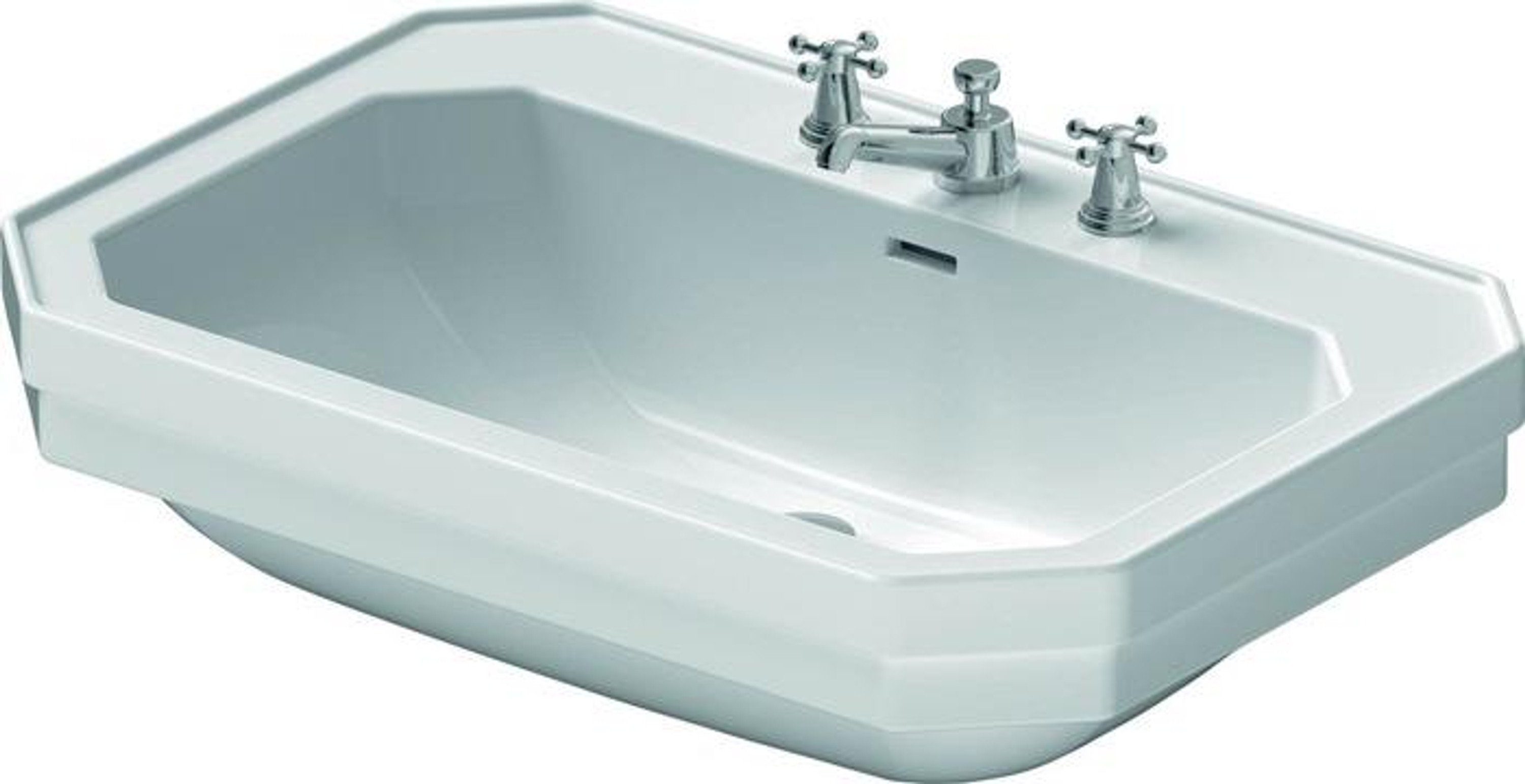 Duravit Einbauwaschbecken Duravit Waschtisch 1930 m ÜL HLB 1 HL 80