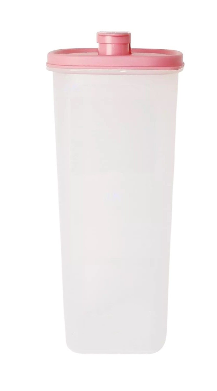 TUPPERWARE Trinkflasche Tupperware Erfrischer mit rosa Deckel ohne Sieb ...