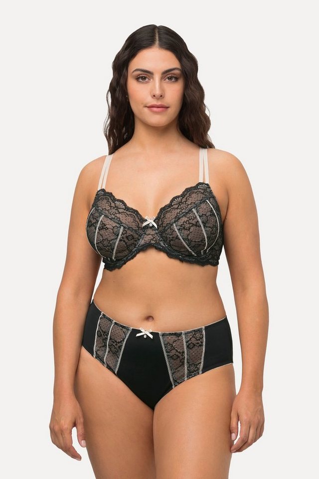 Ulla Popken Bügel-BH Bügel-BH Blütenspitze Muschelform Perle Cup C - D ... Ulla Popken Bügel-BH Bügel-BH Blütenspitze Muschelform Perle Cup C - D ...