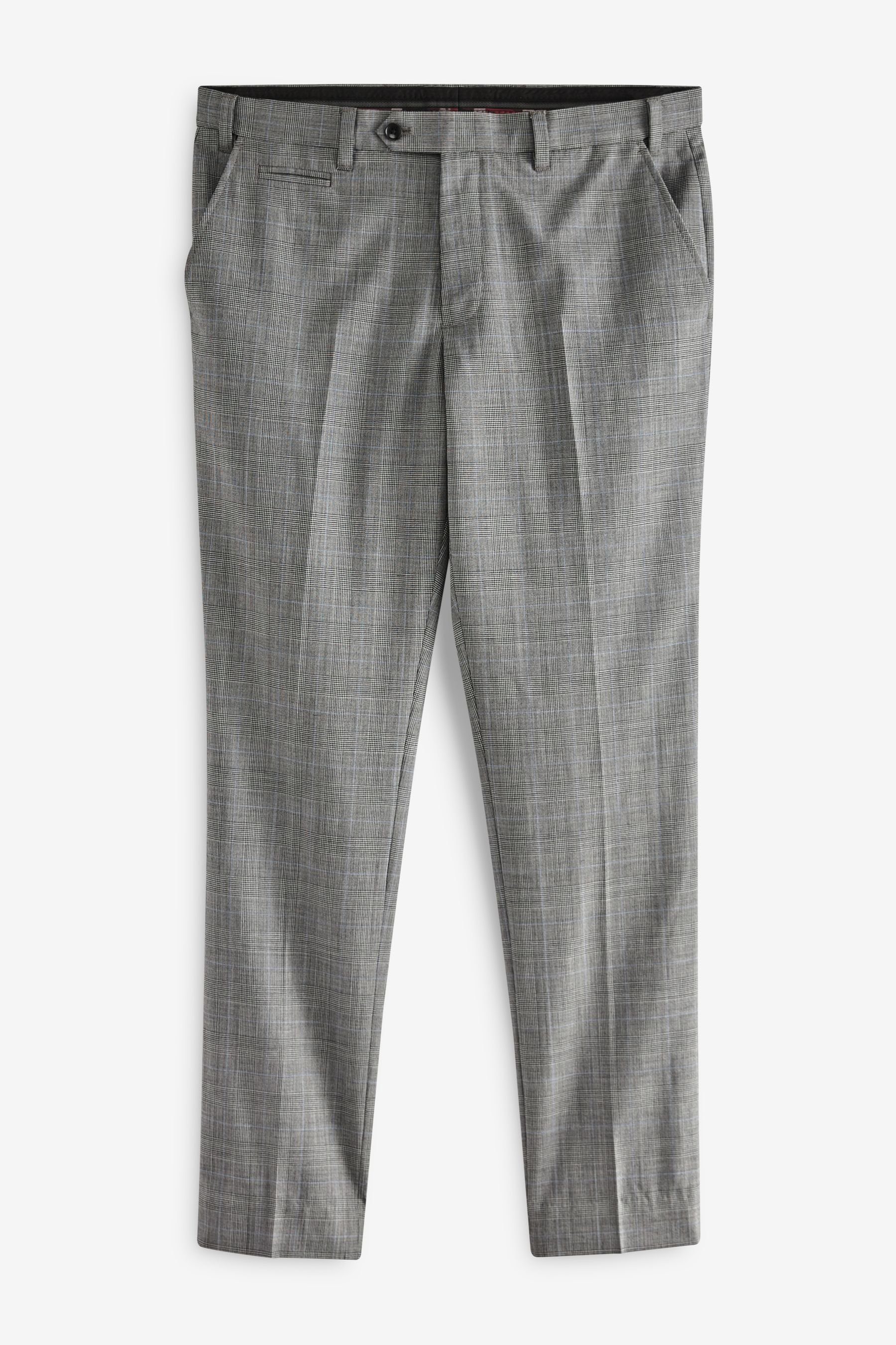 Next Stoffhose Signature Slim Fit Karohose Mit Motion Flex Bund 1 Tlg