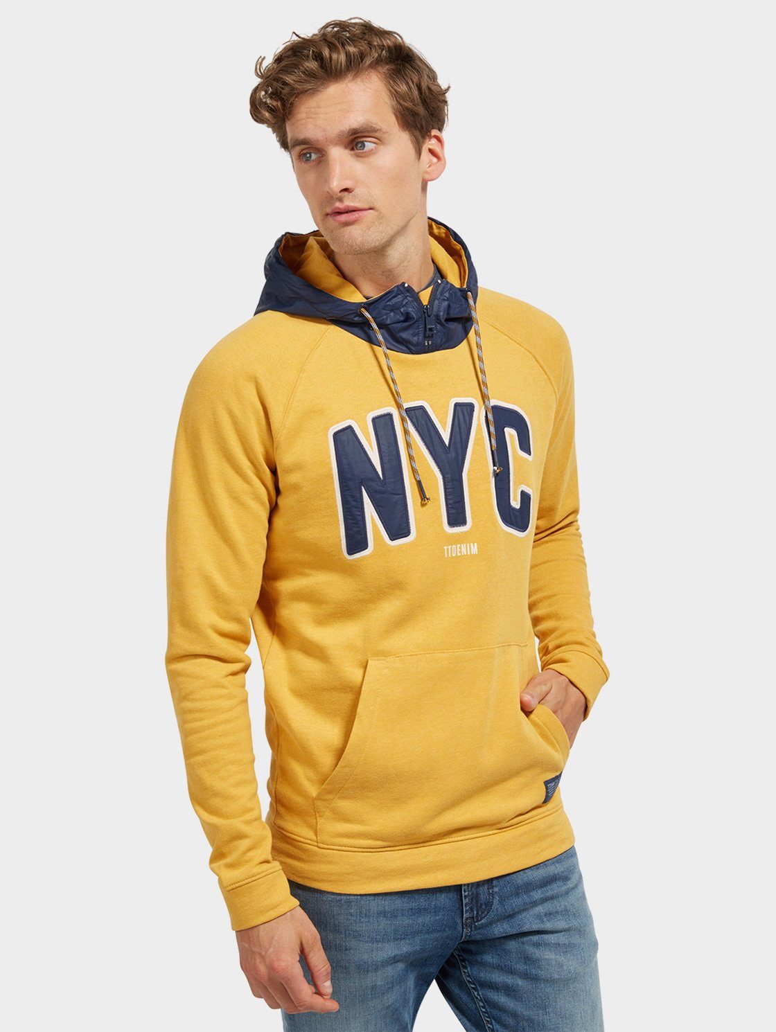 Tom Tailor Denim Hoodie Mit Schrift Applikation Otto