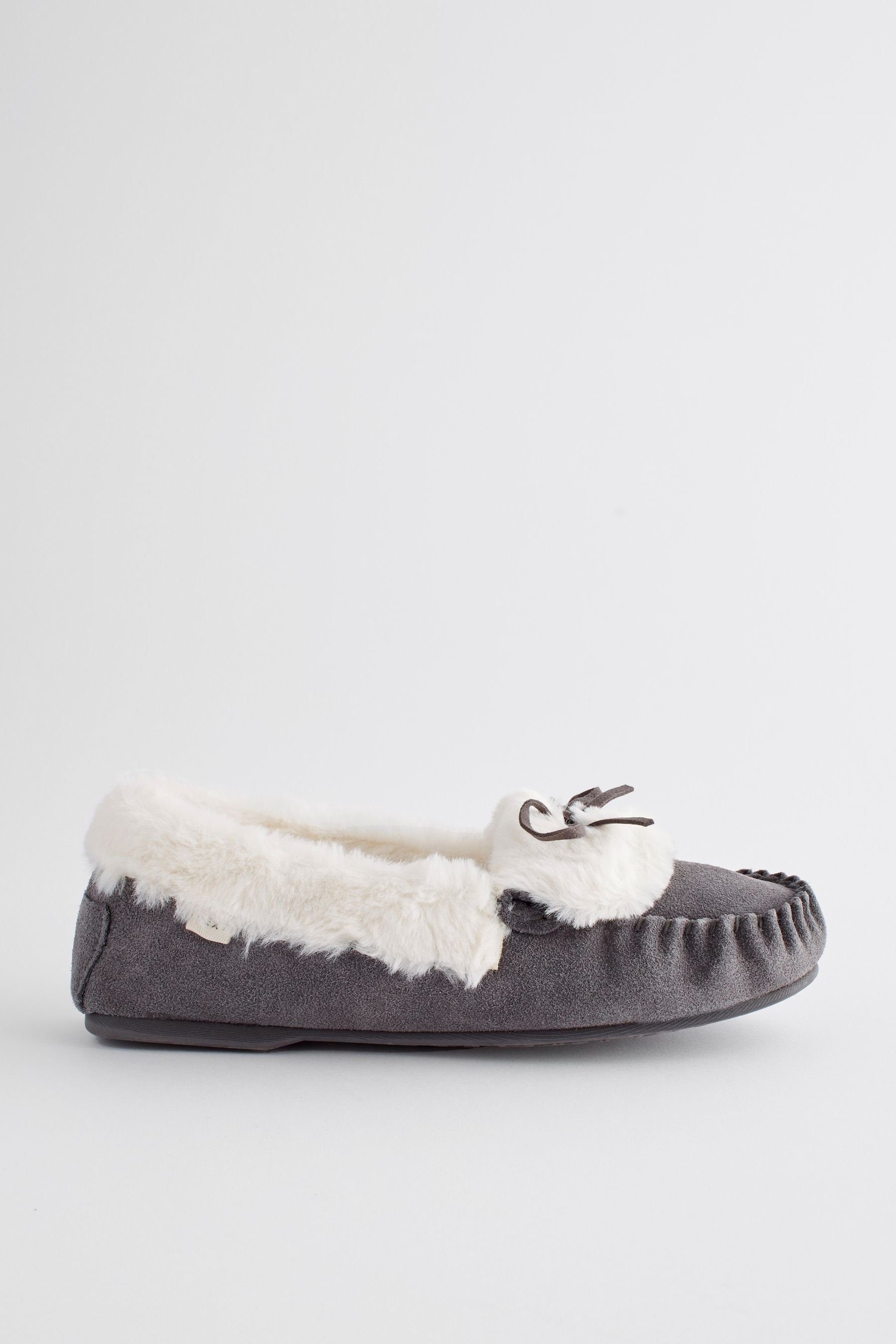 Next Mokassin Aus Veloursleder Hausschuh 1 Tlg Get The Next Look