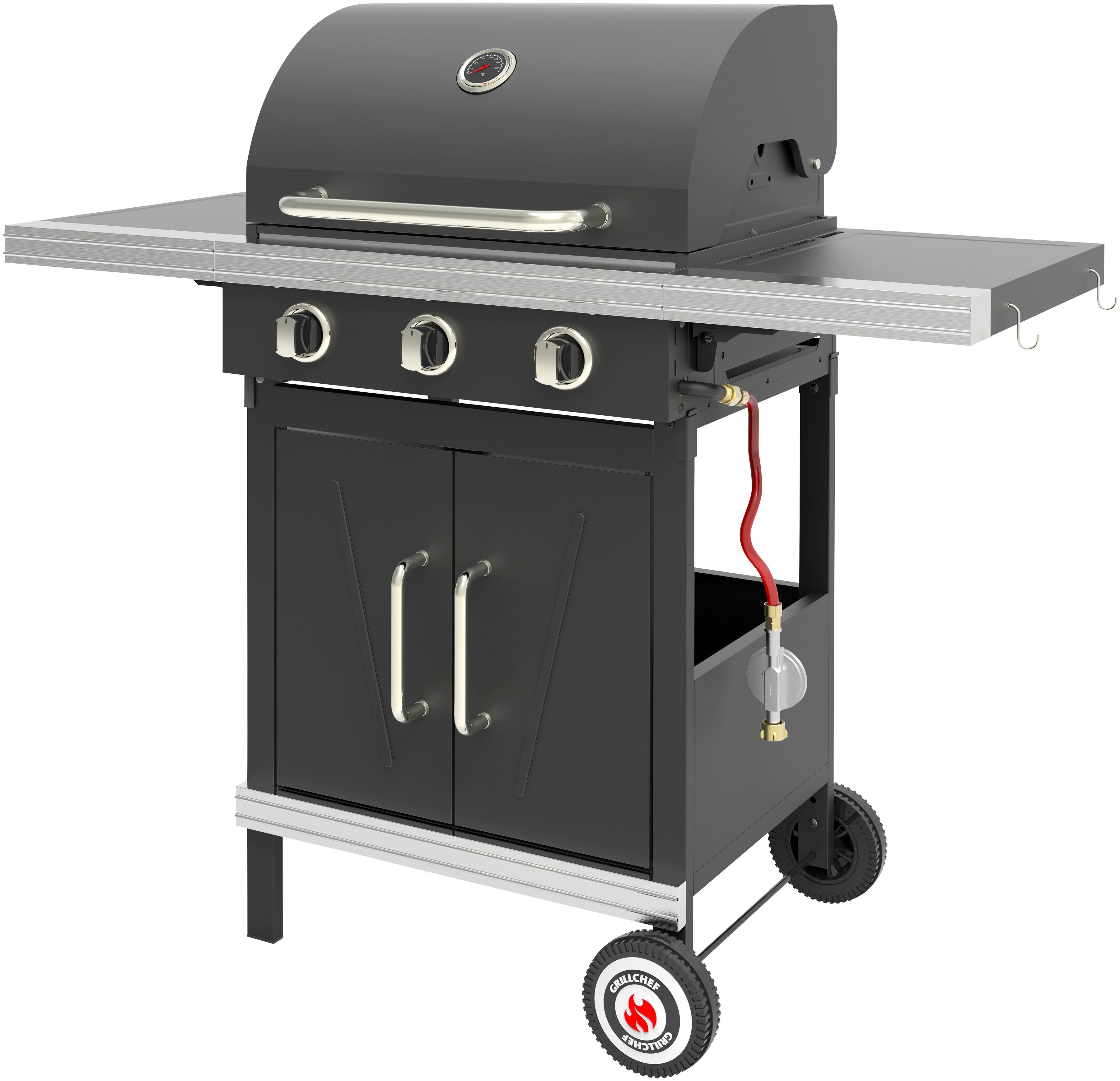 GRILLCHEF Gasgrill , BxTxH: 57x57x117 cm kaufen | OTTO