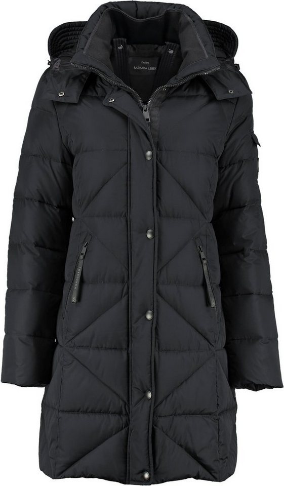 Barbara Lebek Steppjacke BARBARA LEBEK Daunen-Steppjacke schwarz mit ... Barbara Lebek Steppjacke BARBARA LEBEK Daunen-Steppjacke schwarz mit ...