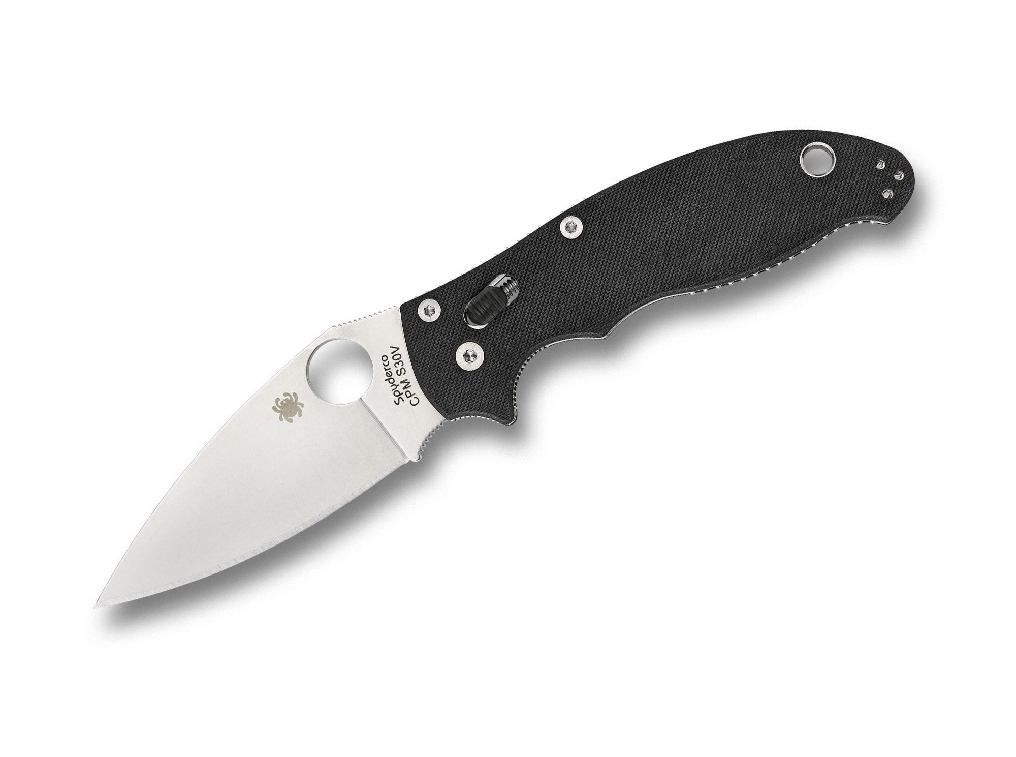 Spyderco Taschenmesser Taschenmesser Manix 2 Plain G10, Klingenmaterial ...