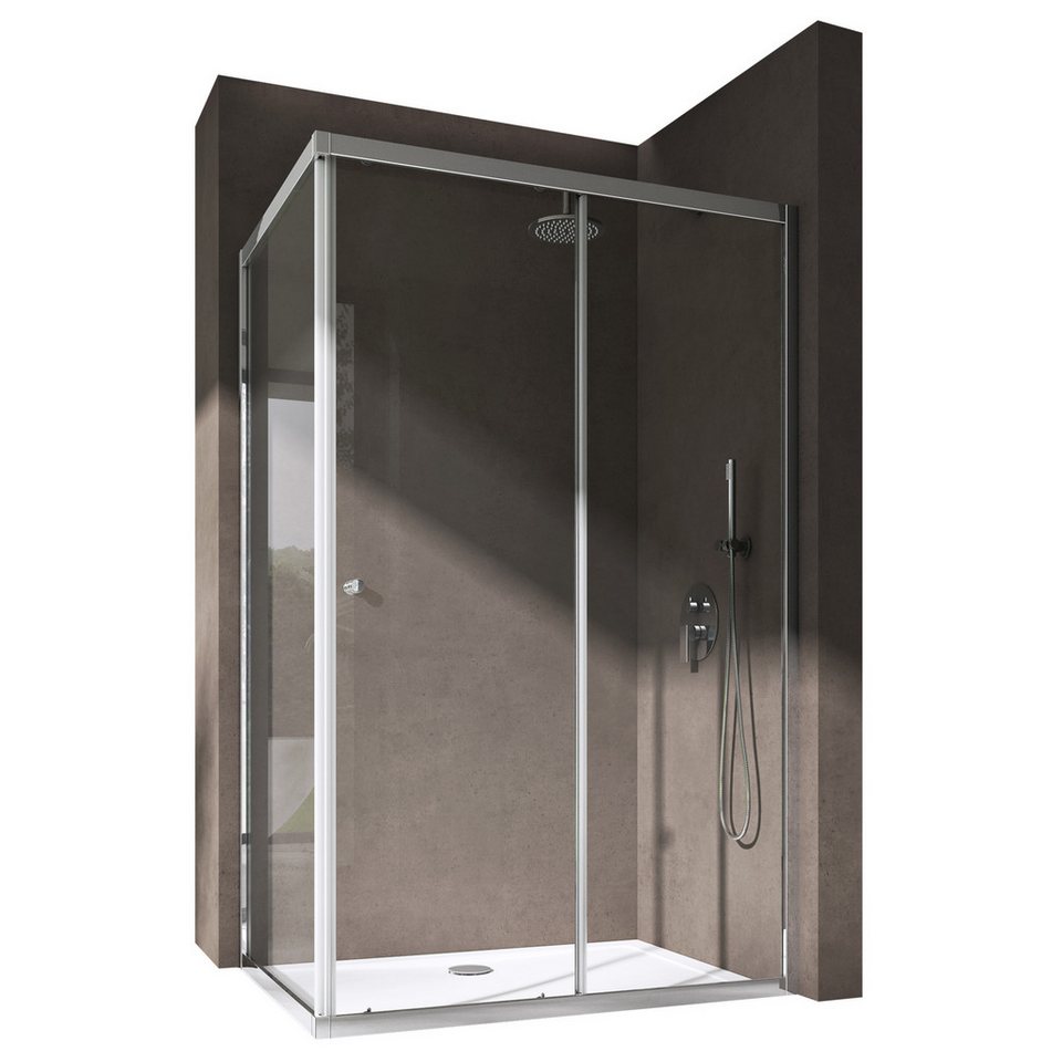 Doporro Eckdusche Design Duschkabine Ravenna16l Eckeinstieg Esg