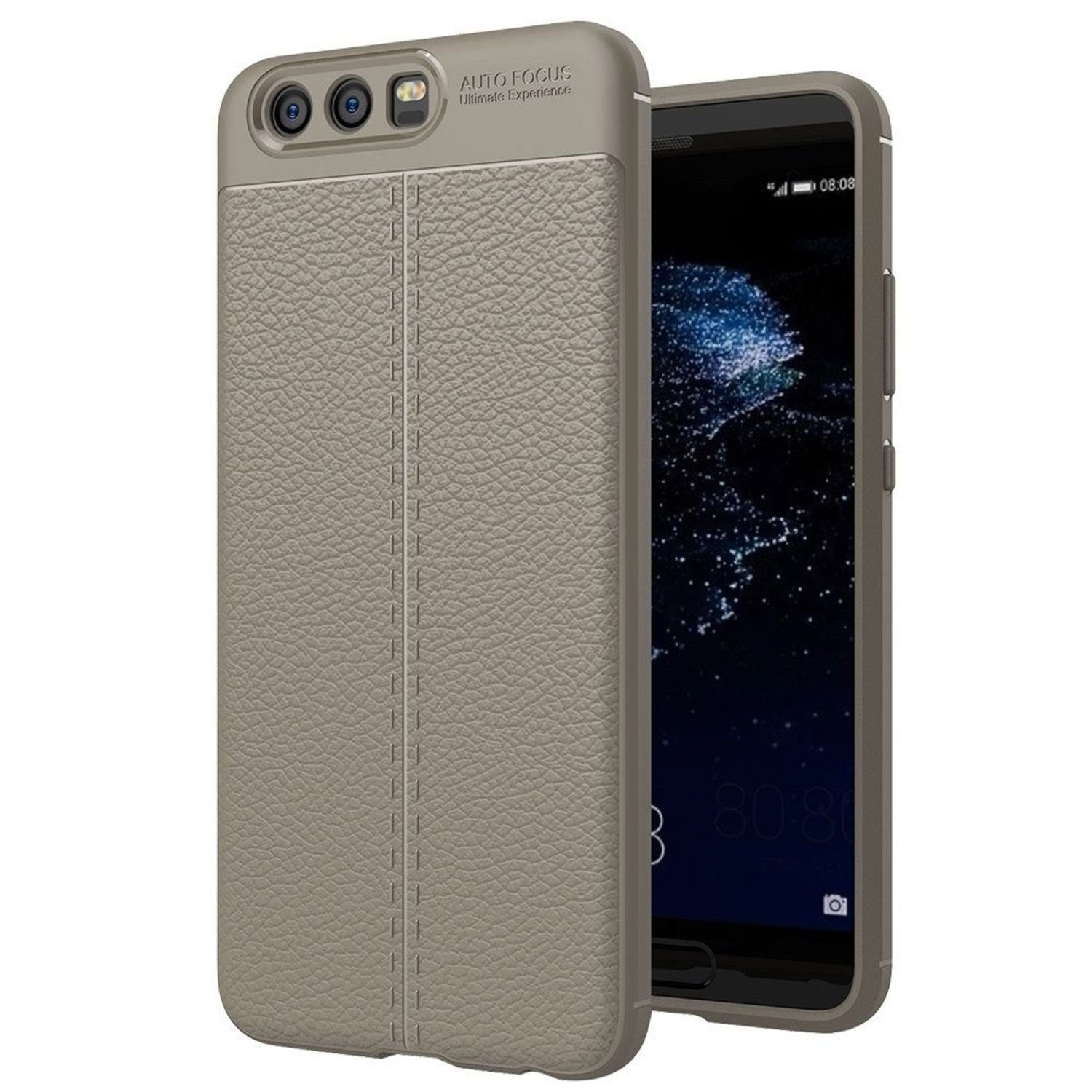 König Design Handyhülle Huawei P10 Handyhülle Backcover Grau Online