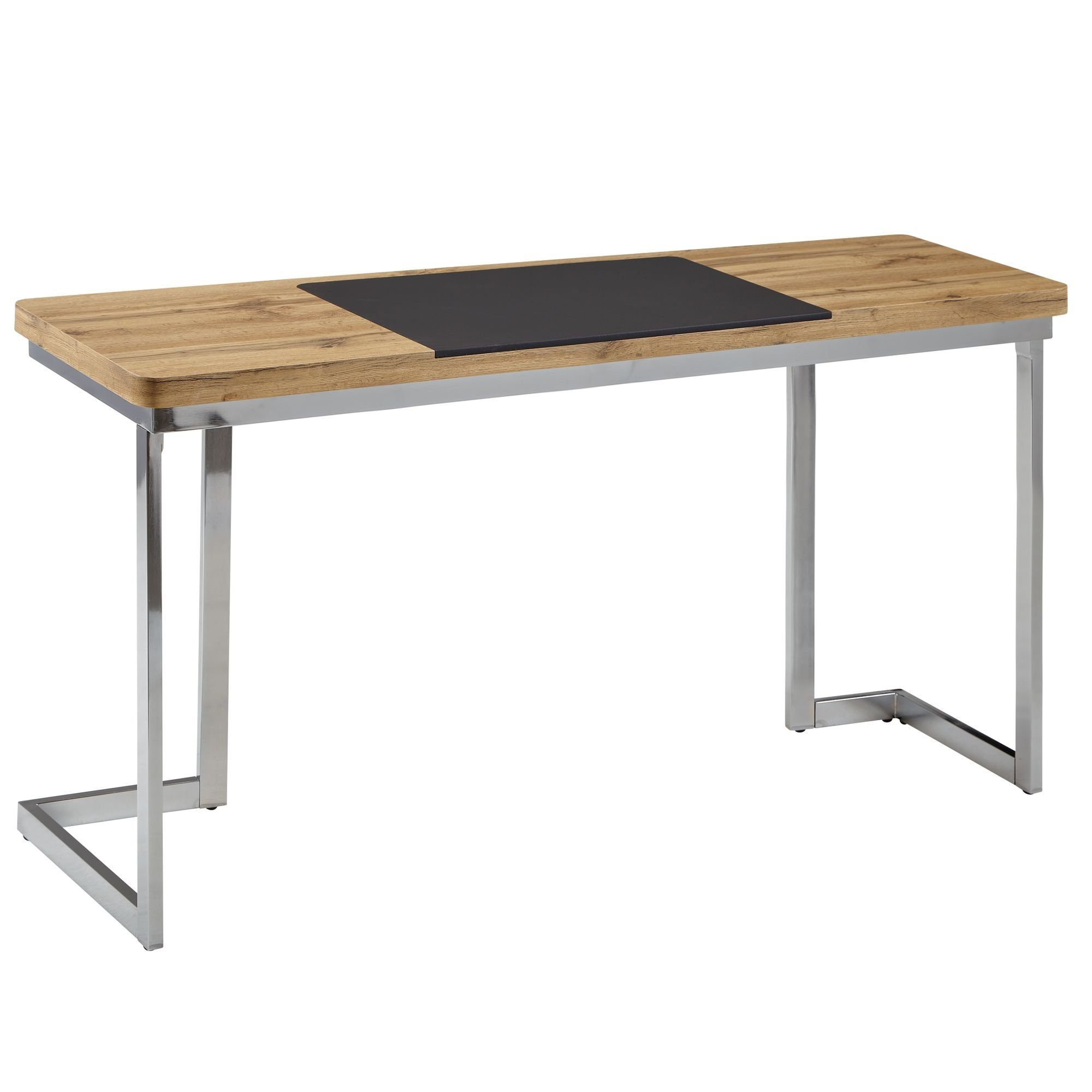 Wohnling Schreibtisch Wl6318 140x76x55 Cm Holz Metall Bürotisch