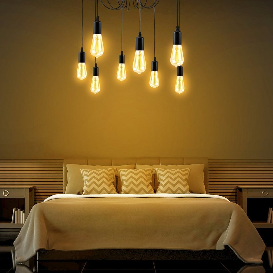 Sunicol Led Pendelleuchte Vintage Industrie Pendelleuchte Lampe