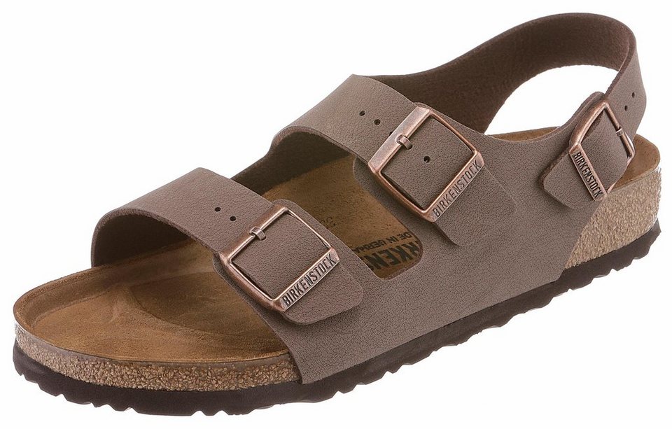 Birkenstock »Milano« Sandale mit ergonomisch geformtem Fußbett online ... Birkenstock »Milano« Sandale mit ergonomisch geformtem Fußbett online ...