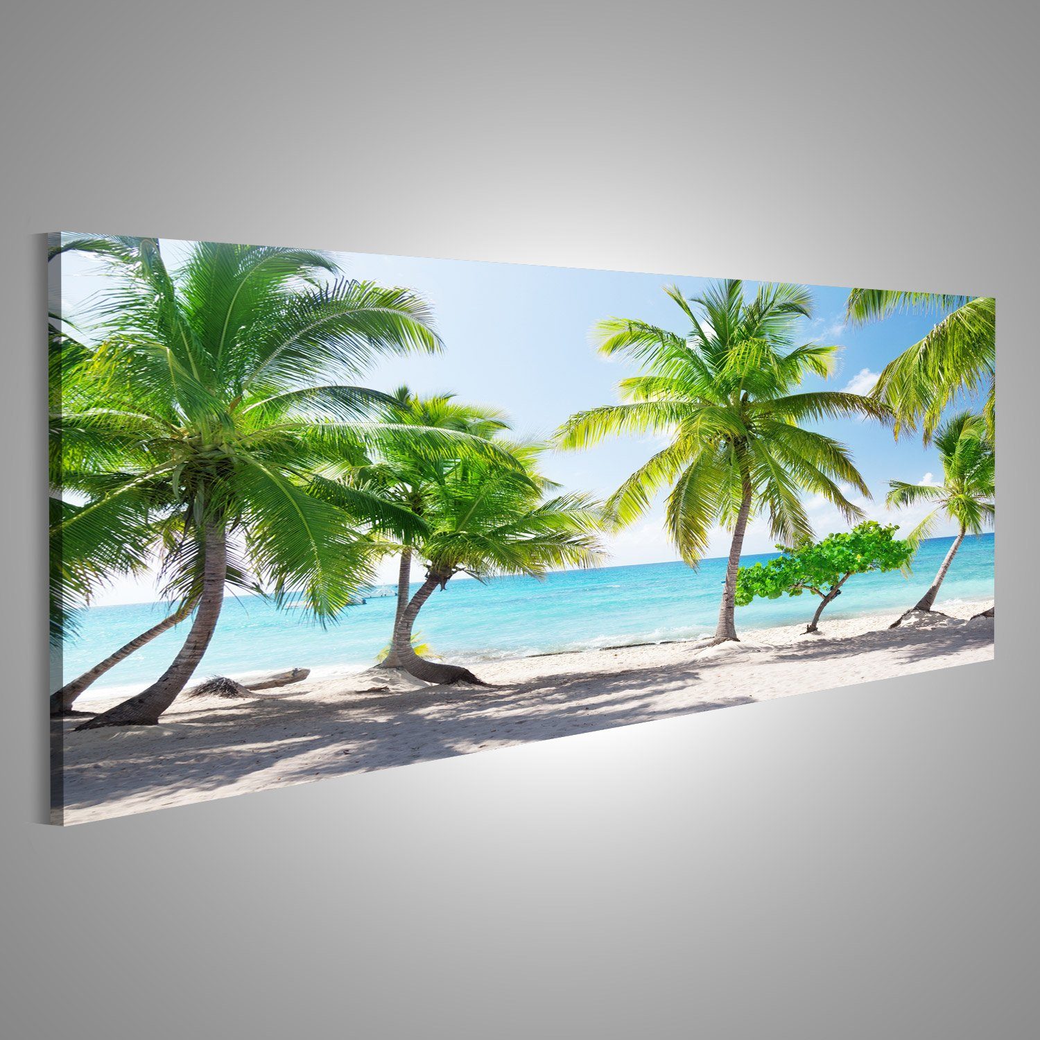 islandburner Leinwandbild »Bild auf Leinwand Catalina Insel In Der Dominikanischen Republik ...