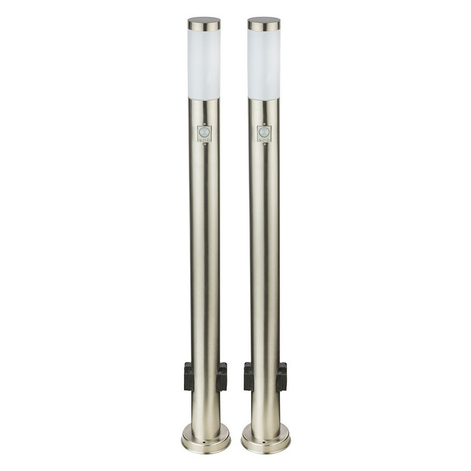 Globo Lighting Pollerleuchte Leuchtmittel Nicht Inklusive 2er Set