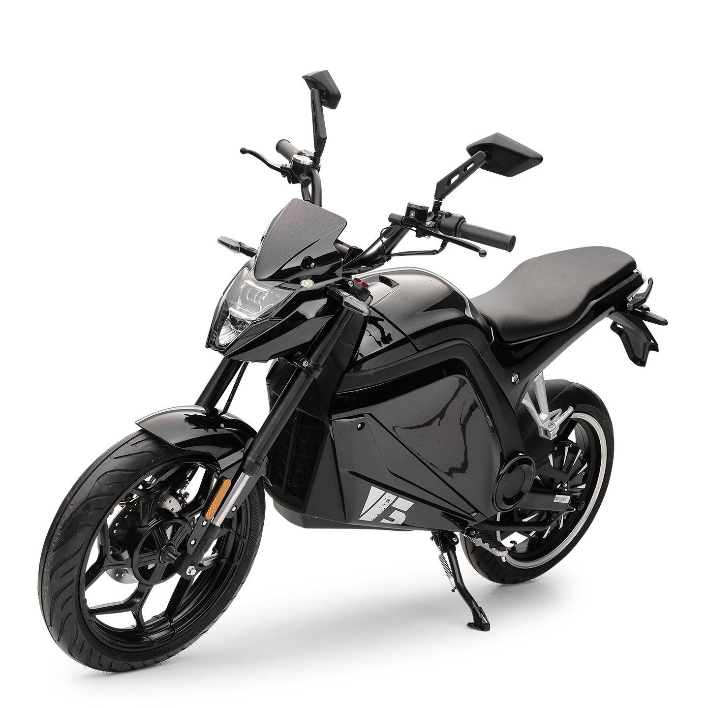 Burnout E-Motorroller Elektromotorrad V3 Schwarz 45 kmh E-Bike Roller ...