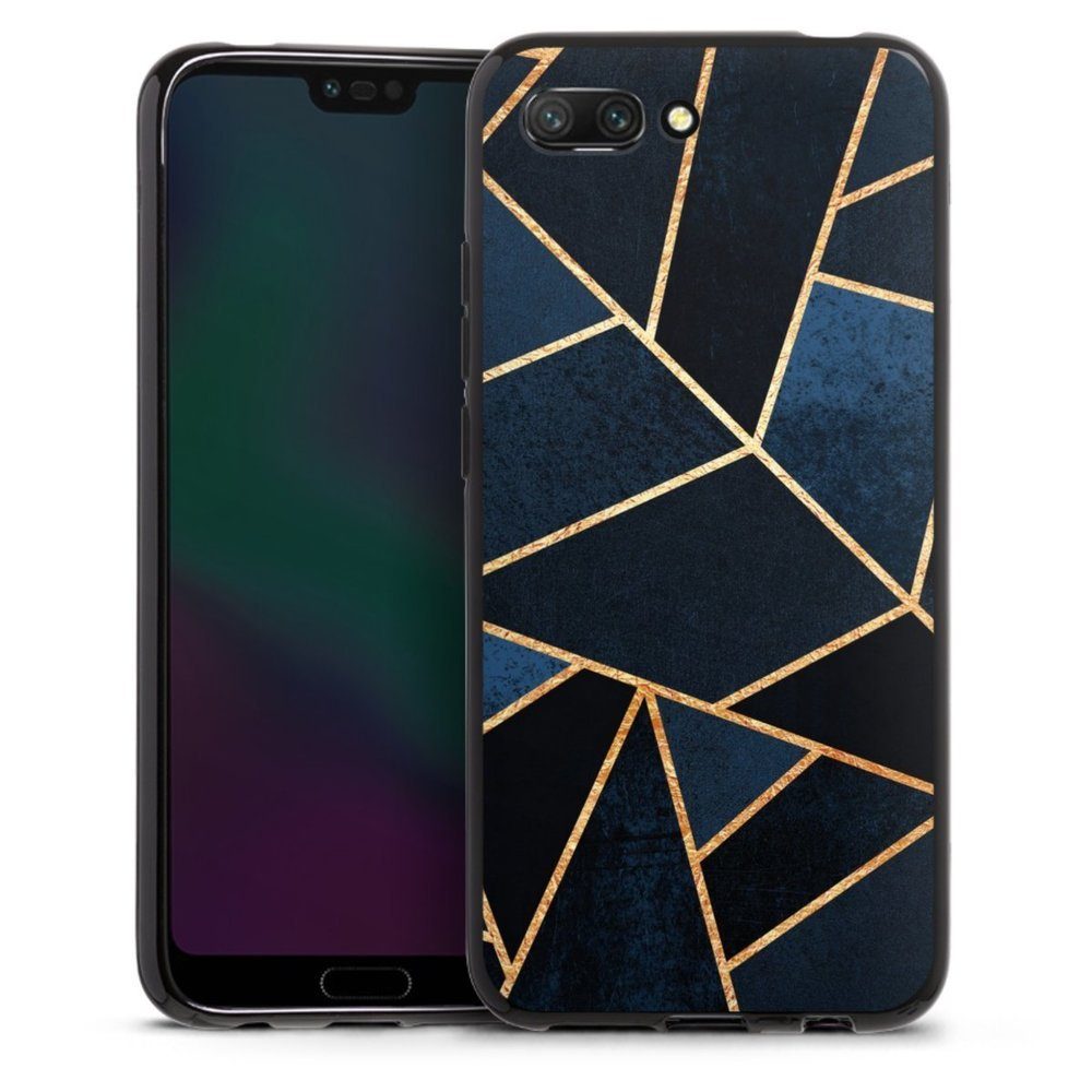 Deindesign Handyhülle Navy Stone Huawei Honor 10 Hülle Elisabeth