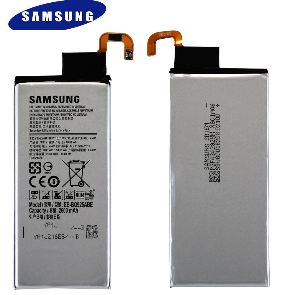 ZMC Original Samsung Galaxy S6 EDGE G925F Akku Handy-Akku, Batterie Ersatz Power Battery EB ...
