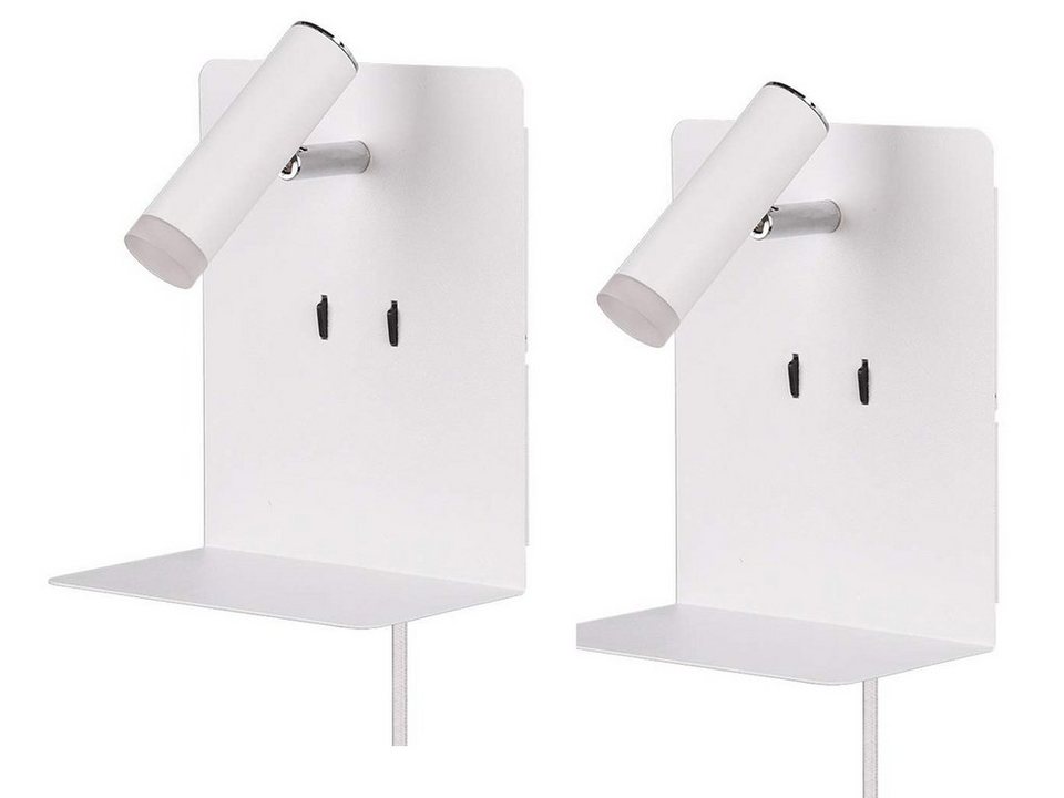 Meinewunschleuchte Led Wandstrahler Usb Anschluss Mit Ladefunktion