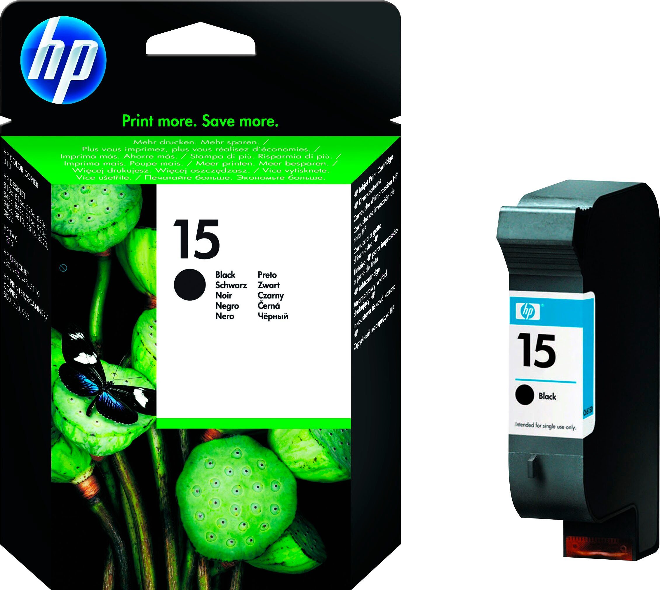 HP »hp 15 Original Schwarz« Tintenpatrone (1-tlg) | OTTO