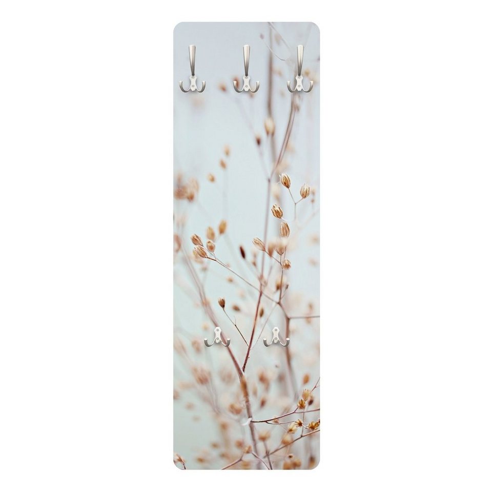 Bilderdepot24 Garderobenpaneel Beige Botanik Tropisch Landhaus Liebe
