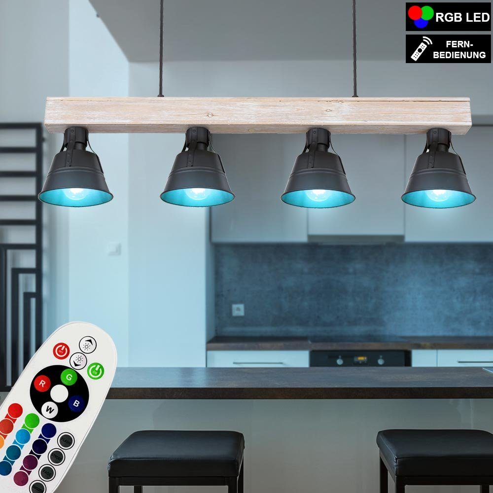 Etc Shop Led Pendelleuchte Leuchtmittel Inklusive Warmweiß Holz
