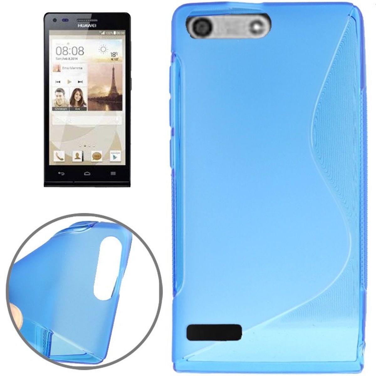 König Design Handyhülle Huawei Ascend P7 Mini Huawei Ascend P7 Mini