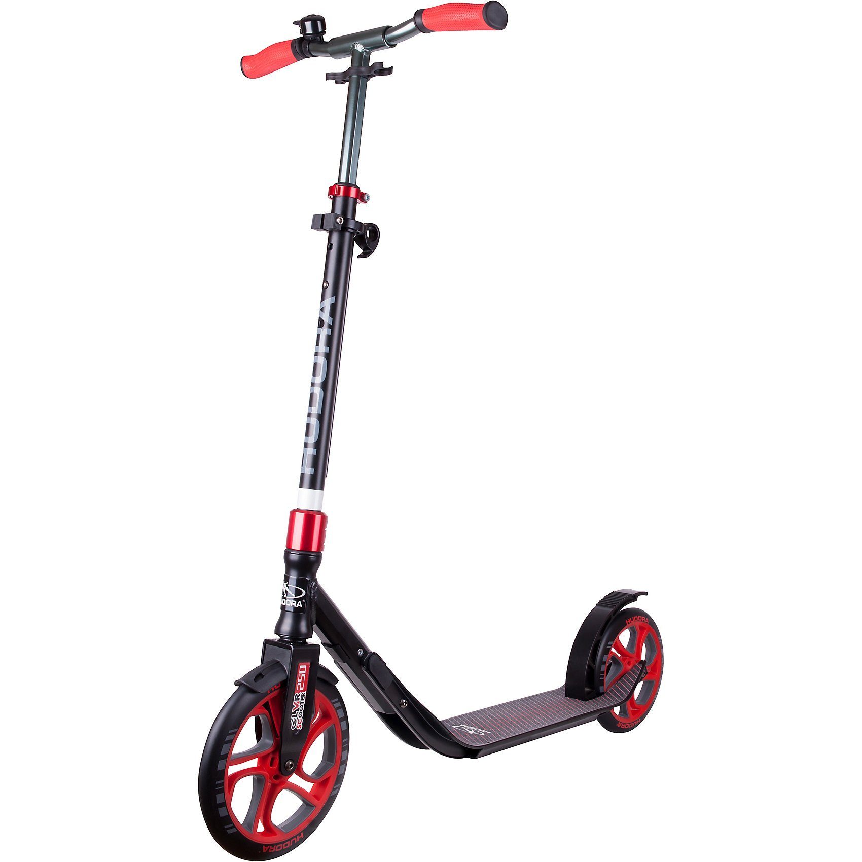 Hudora Scooter CLVR 250 schwarz/rot online kaufen | OTTO
