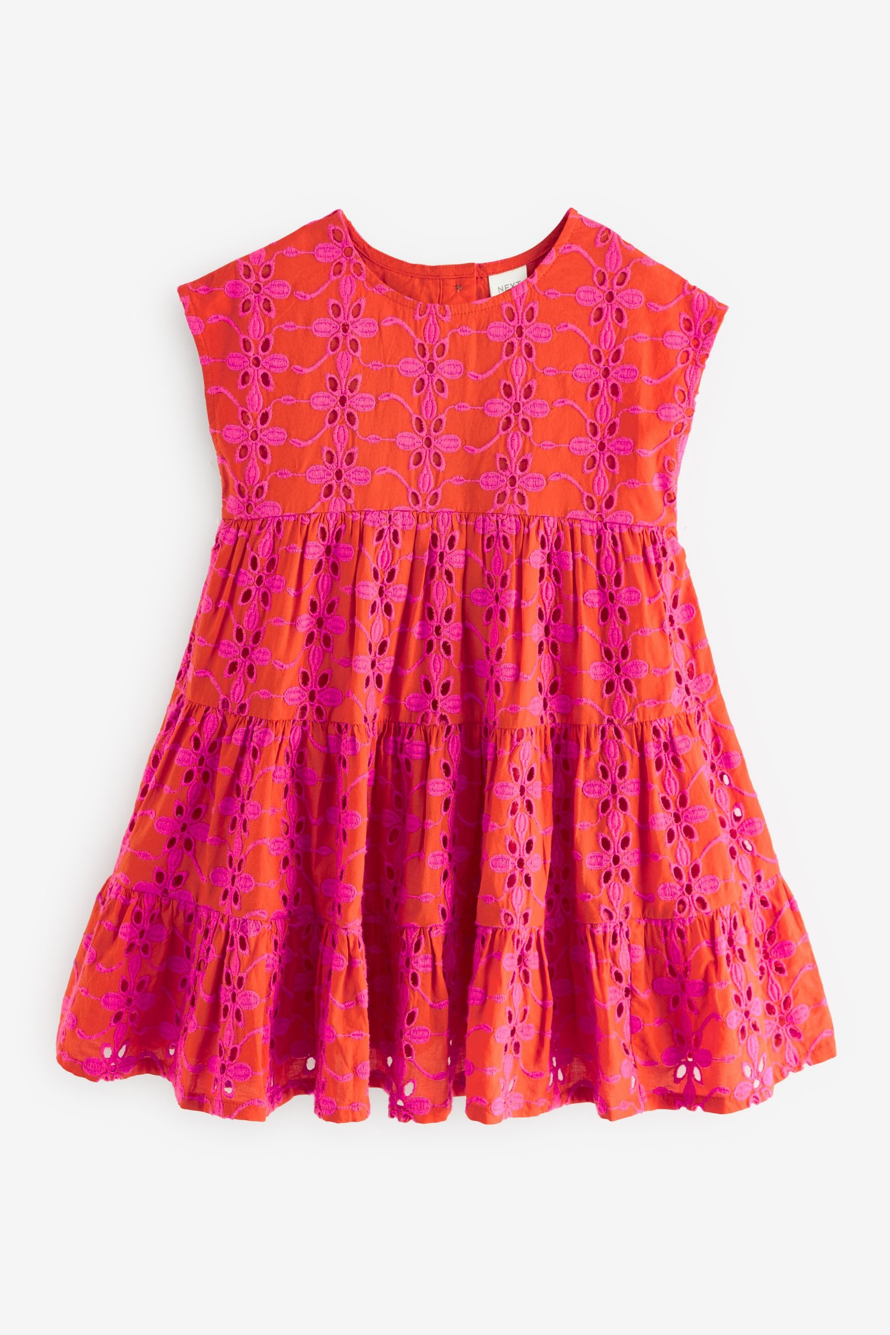 Next Sommerkleid Baumwollkleid Mit Lochstickerei 1 Tlg Mode Und