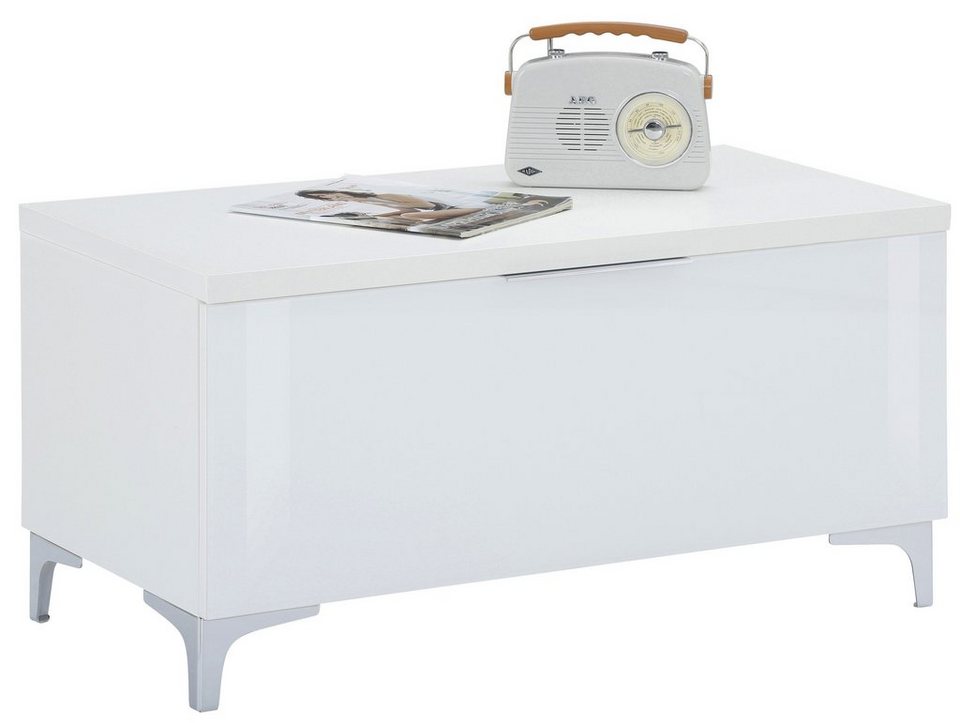 Möbelando Lowboard 20213468 Bxhxt 90x46x46 Cm In Weiß Matt