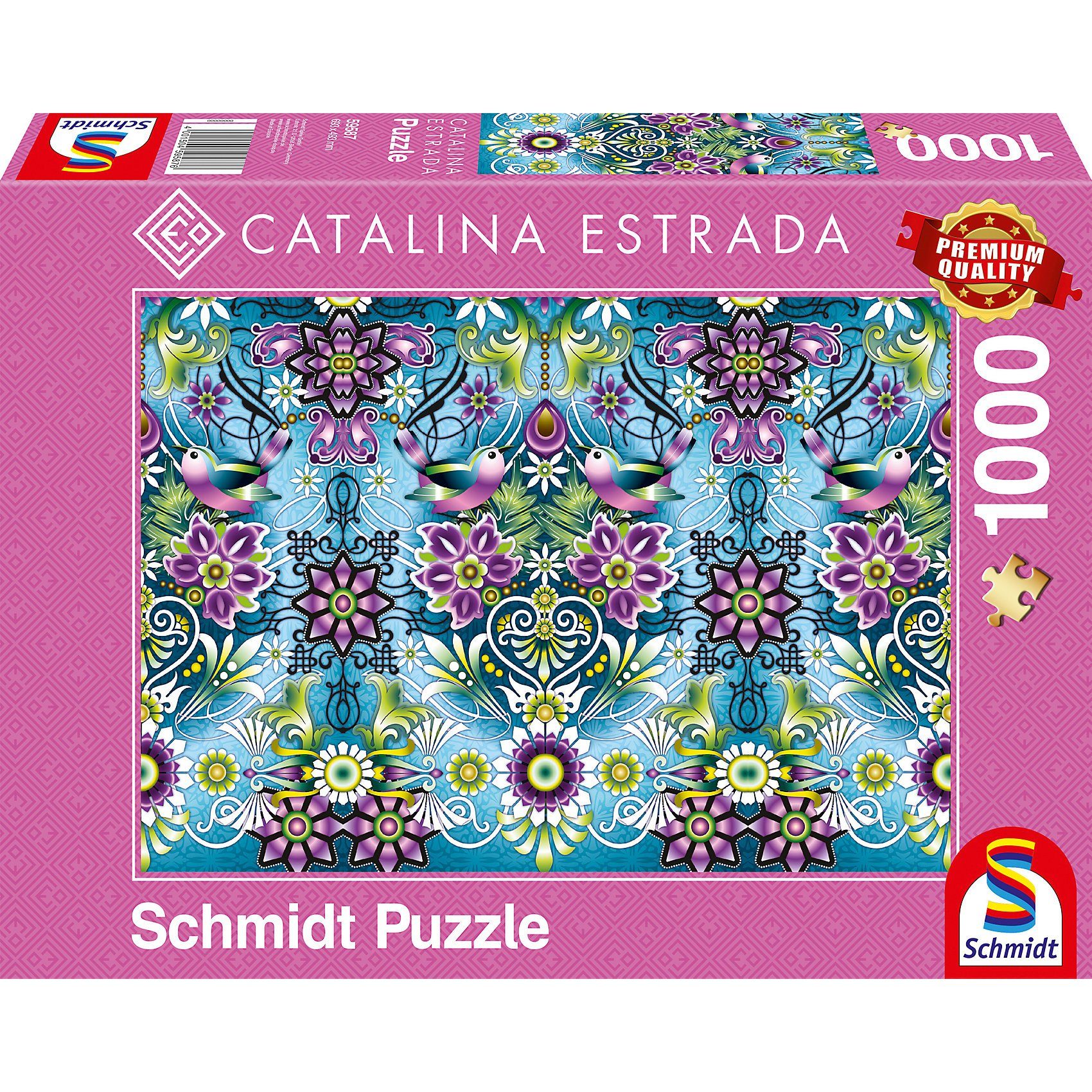 Schmidt Spiele Puzzle 1000 Teile Blauer Sperling | OTTO