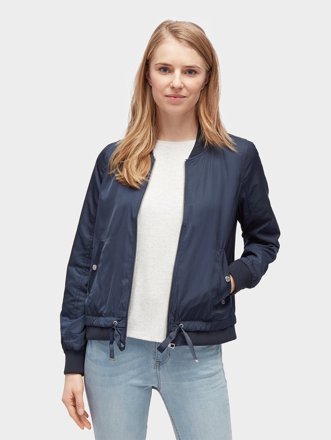 Tom Tailor Denim Bomberjacke Unifarbige Bomberjacke Online Kaufen Otto