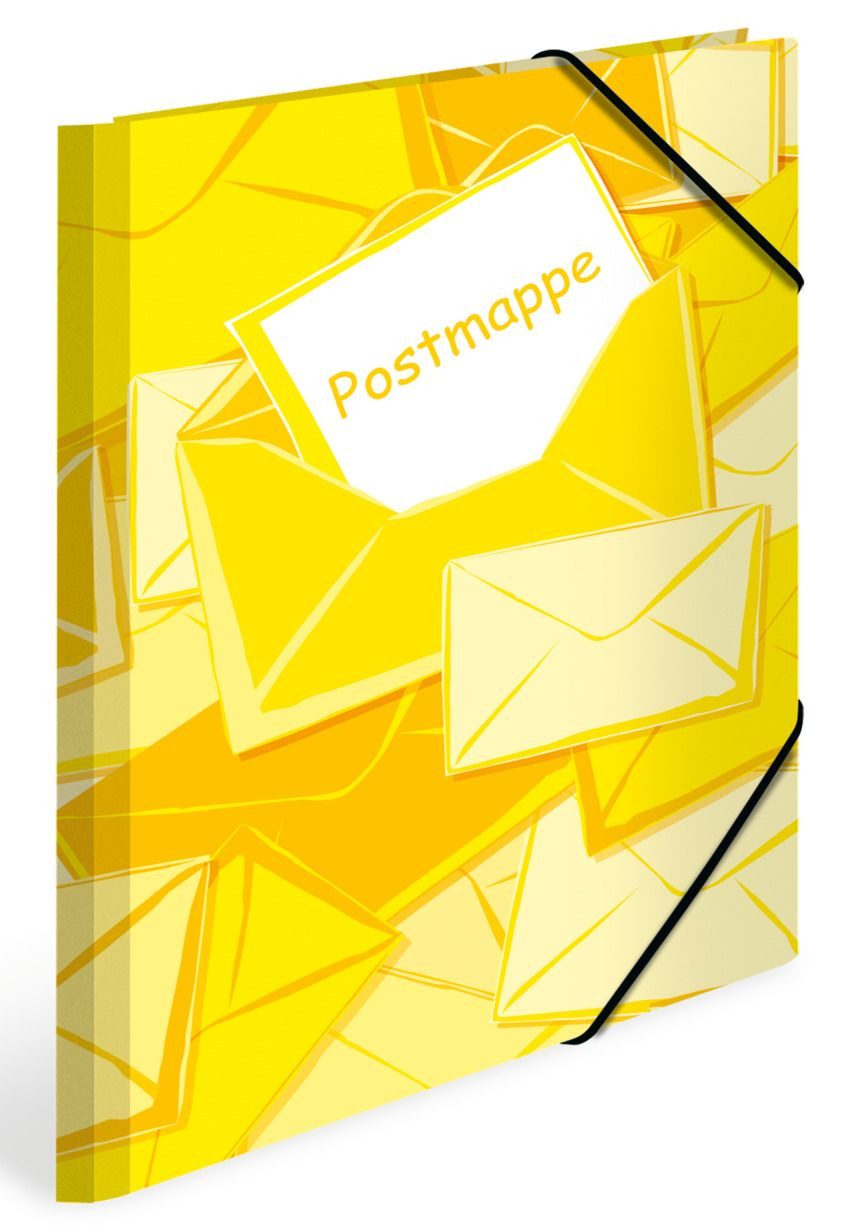 HERMA Organisationsmappe Herma 7196 Gummizugmappe Postmappe - A4, gelb ...