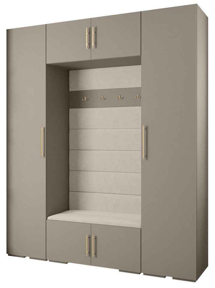 Abiks MÖbel Kompaktgarderobe Inova 3 Satz 13 Möbelset Garderobe Mit