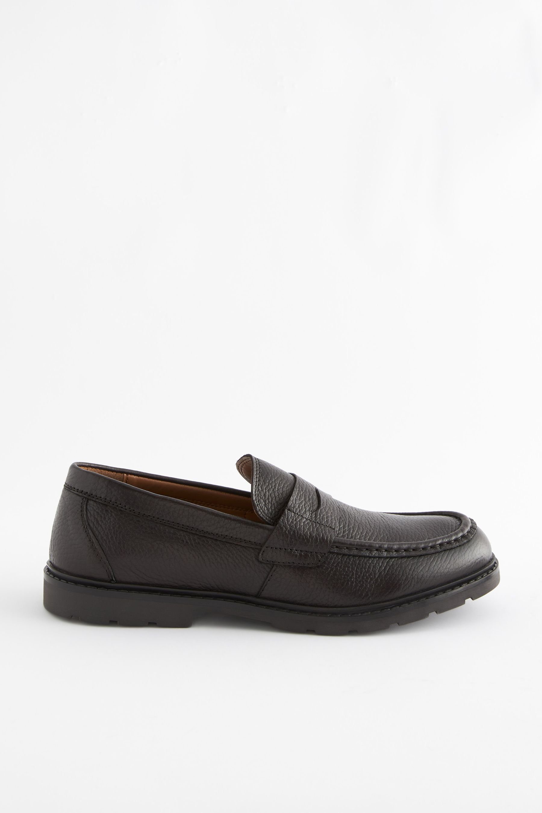 Next Sattel Loafer Aus Gewalktem Leder Loafer 1 Tlg