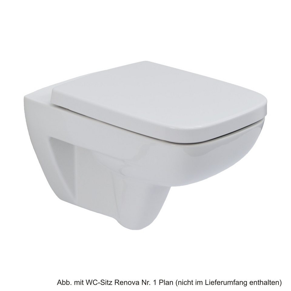 Geberit Wc Komplettset Geberit Wand Tiefspül Wc Renova Plan Weiß