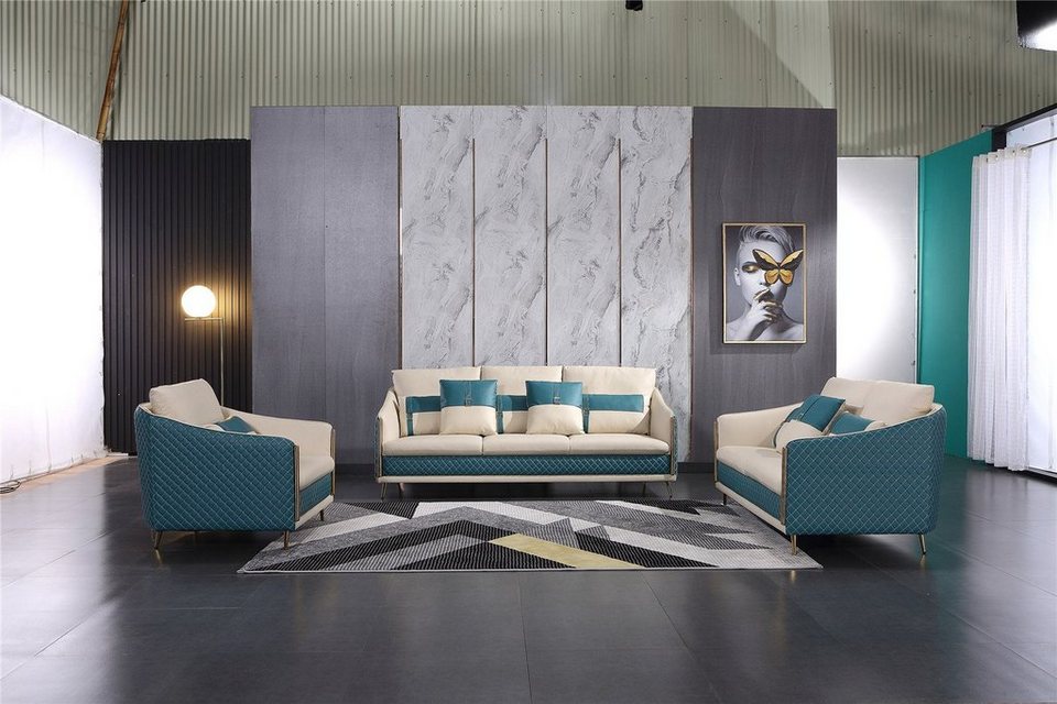 Jvmoebel Sofa Moderne Sofagarnitur 311 Sitzer Luxus Design