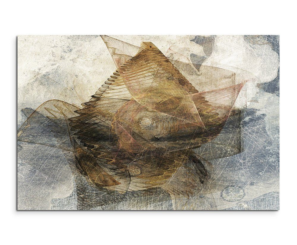Sinus Art Leinwandbild Abstrakt 1350 120x80cm