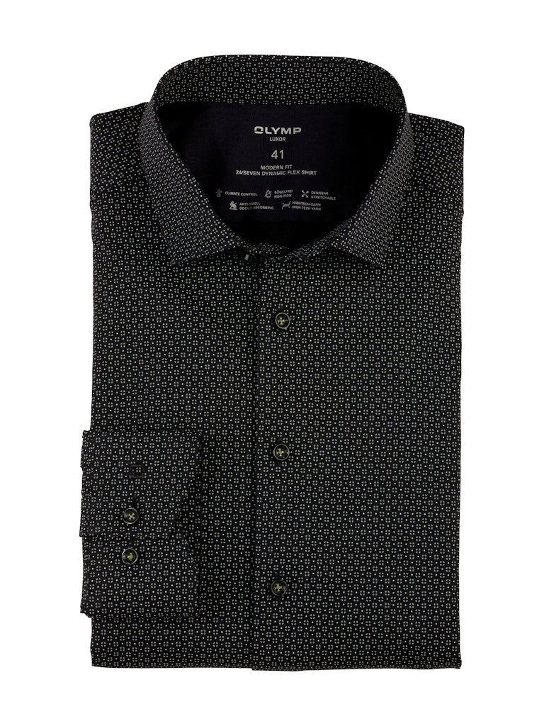 OLYMP Businesshemd 130664-Hemden schwarz