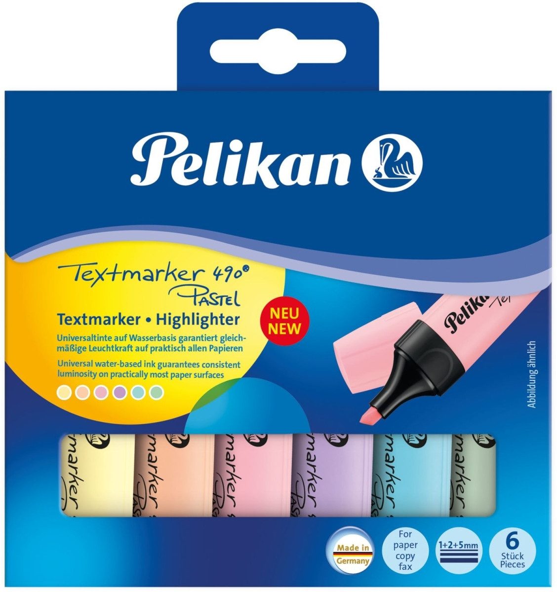 Pelikan Marker, Farbe des Schaftes: sortiert
