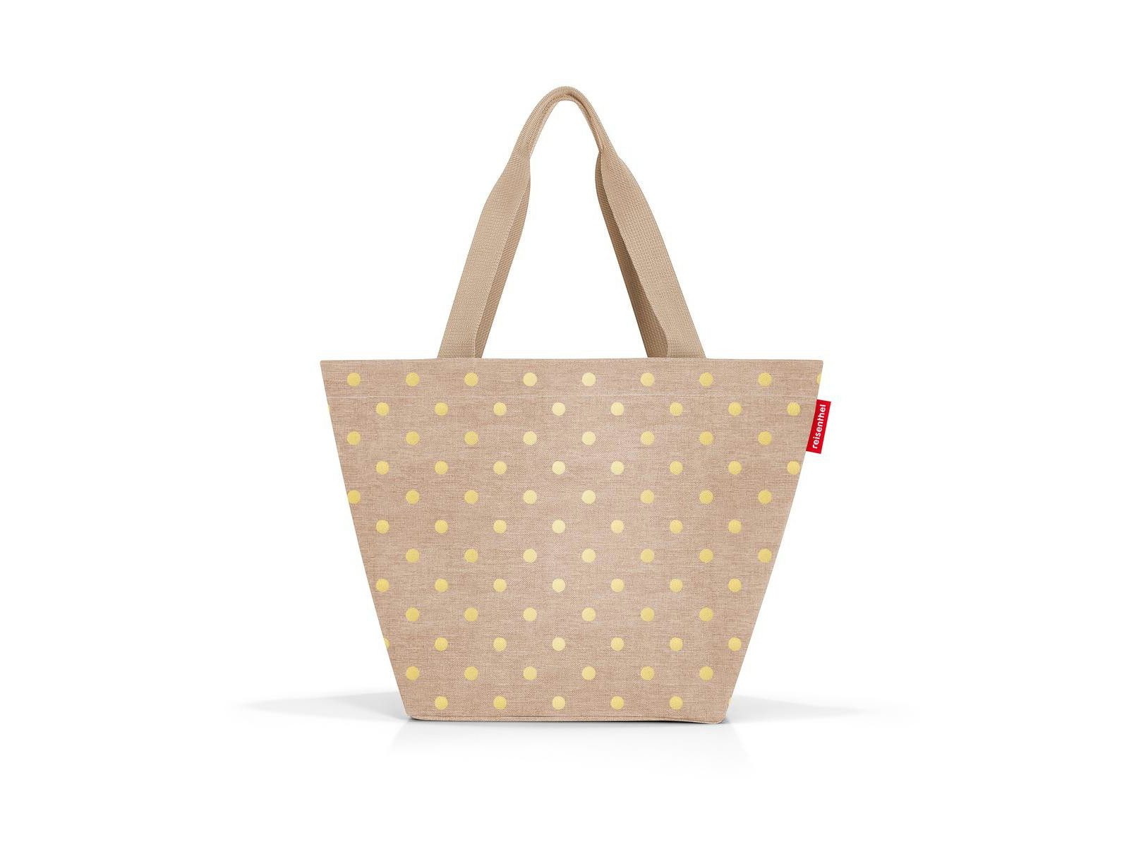REISENTHEL® Einkaufsshopper shopper M metallic dots coffee