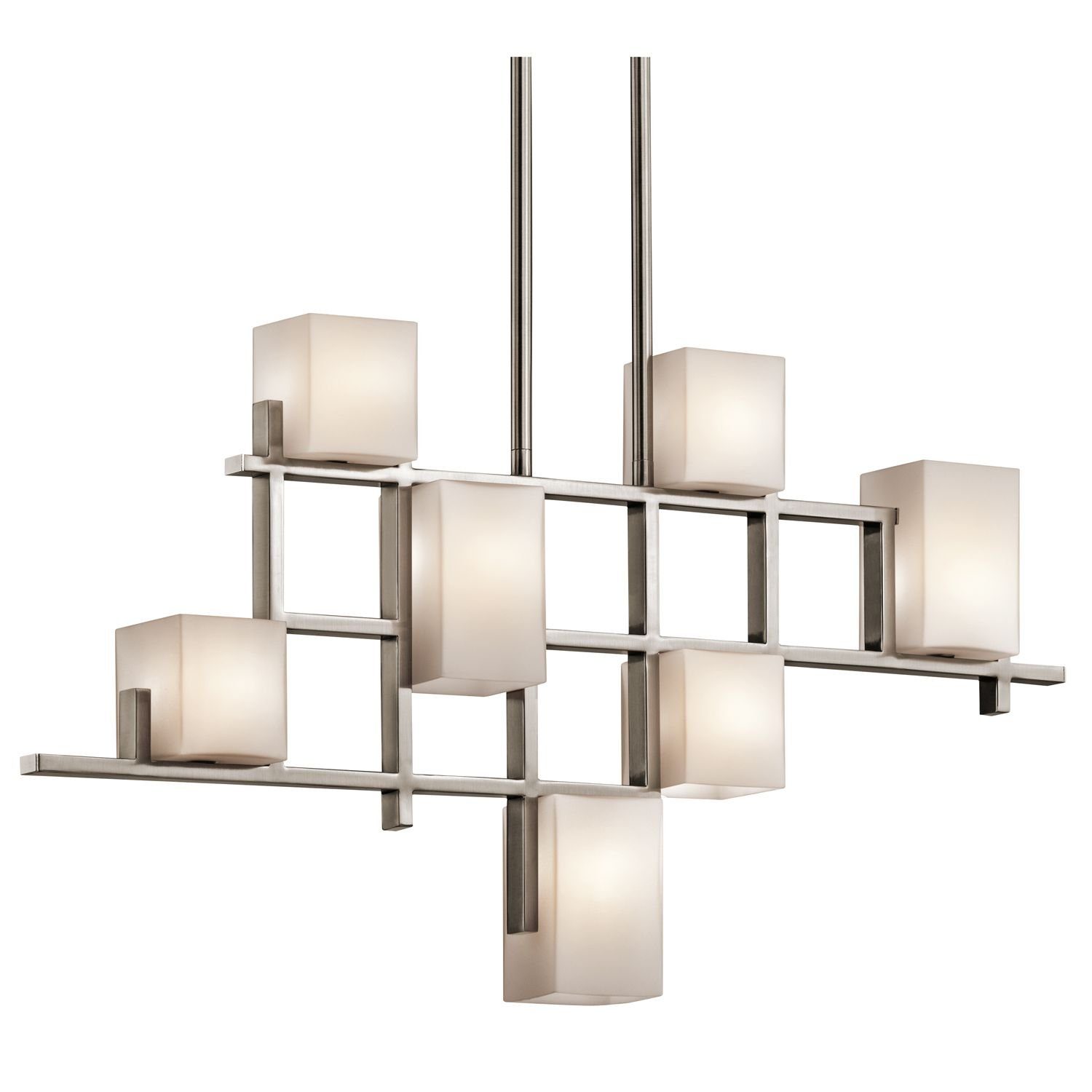 Licht Erlebnisse Pendelleuchte Cubo Led Wechselbar Warmweiß