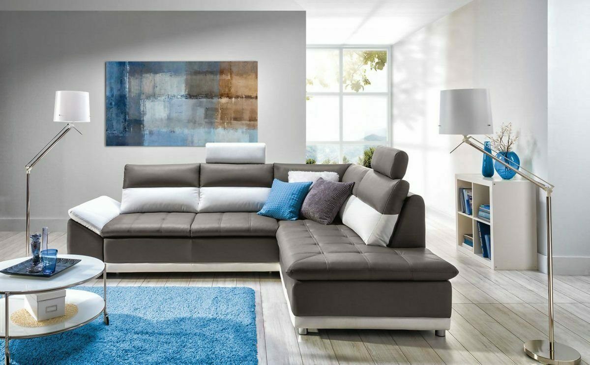 JVmoebel Ecksofa Schlafsofa Sofa Couch Polster Eck Sofas Couchen ...